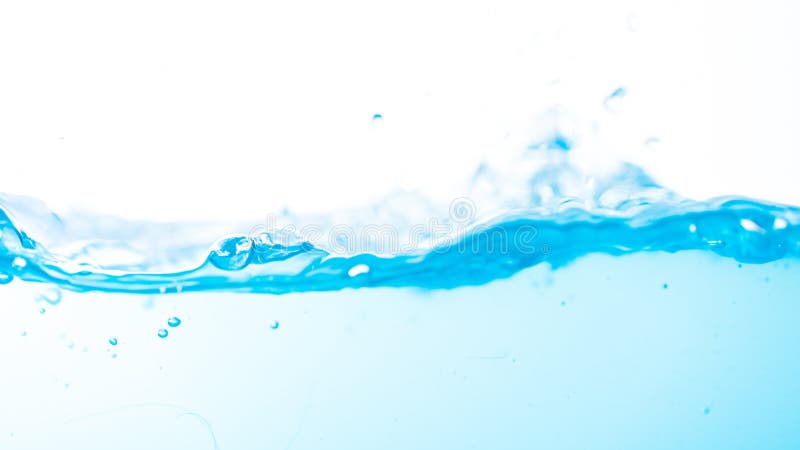 Water Splash and Ripple Isolated on White Background Stock Photo ...