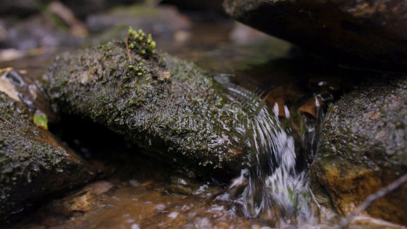 Water Splash in River. Water in River Close Up with Bubbles Stock Photo ...