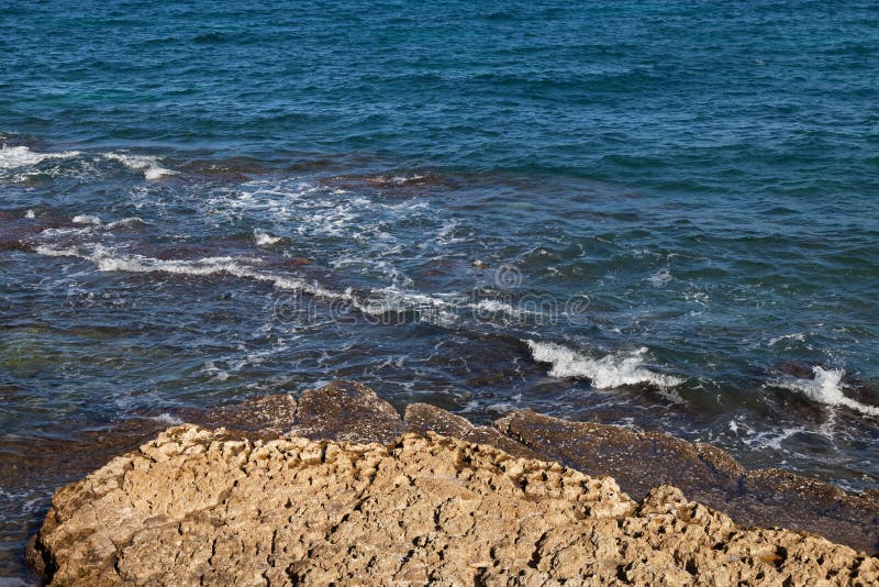 Water splash in sea. stock image. Image of ocean, season - 161861285