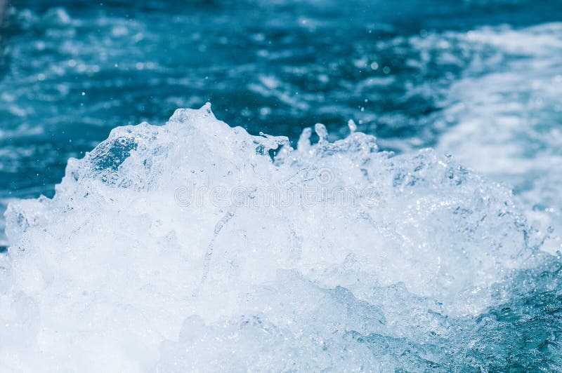 Water splash on the sea stock photo. Image of drop, underwater - 34507810