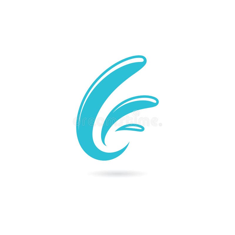 Water Splash Symbol and Icon Logo Template Vector Stock Vector ...