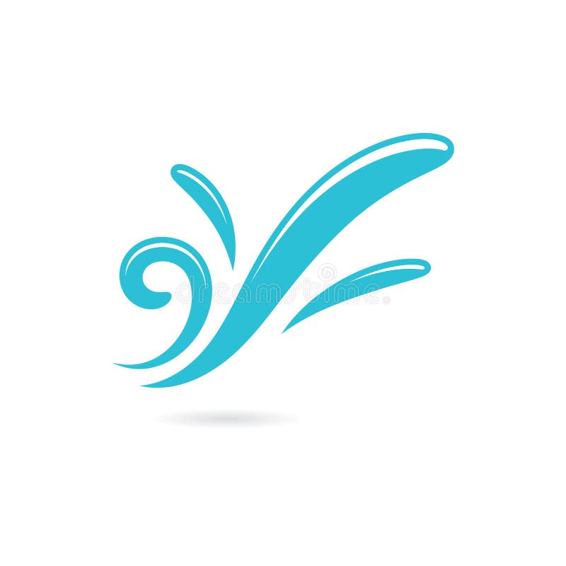 Water Splash Symbol and Icon Logo Template Vector Stock Vector ...