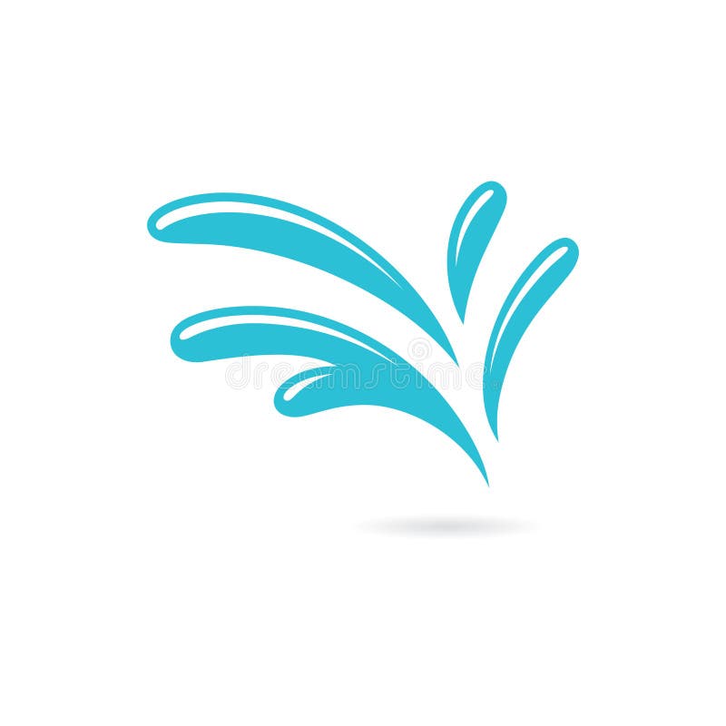 Water Splash Symbol and Icon Logo Template Vector Stock Vector ...
