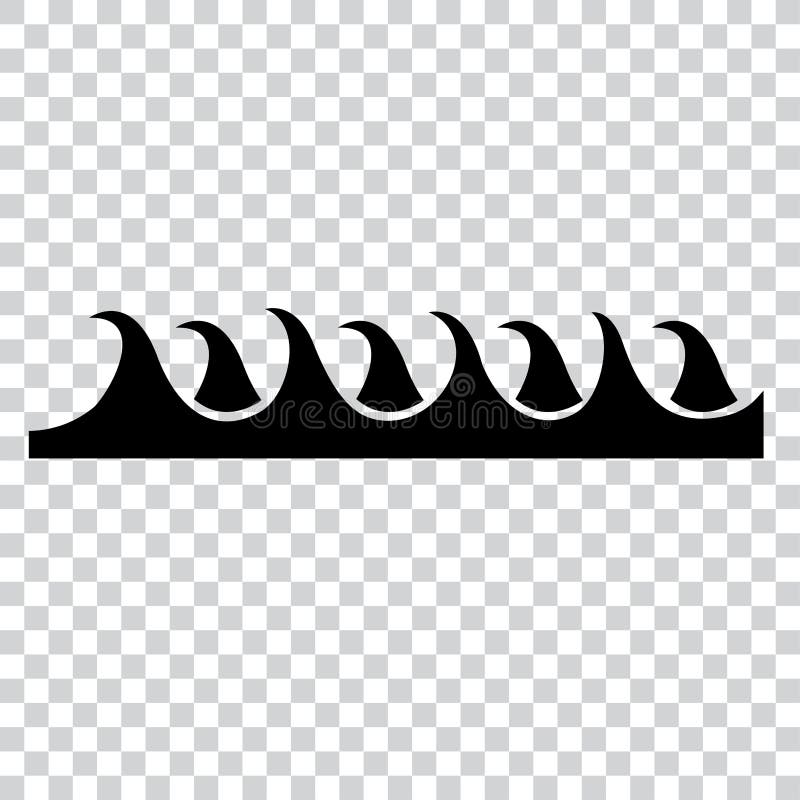 Water splash symbol stock vector. Illustration of ripple - 268474512