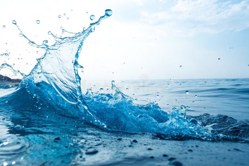 Water Splash Texture for Background Stock Illustration - Illustration ...