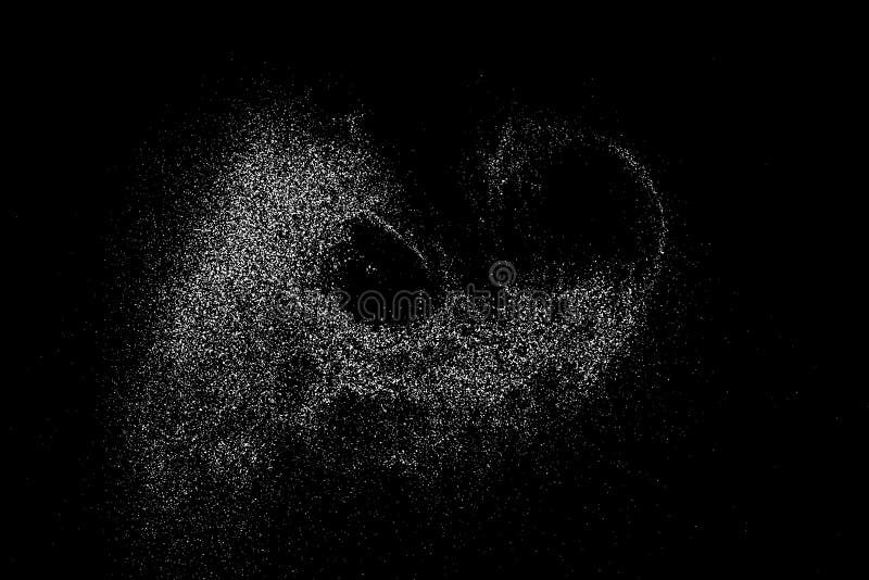 Water Splash Texture Isolated on Black Stock Vector - Illustration of ...