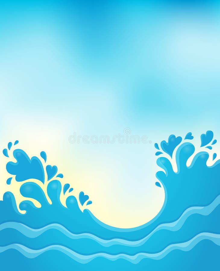 Water splash theme image 1 stock vector. Illustration of theme - 31701215