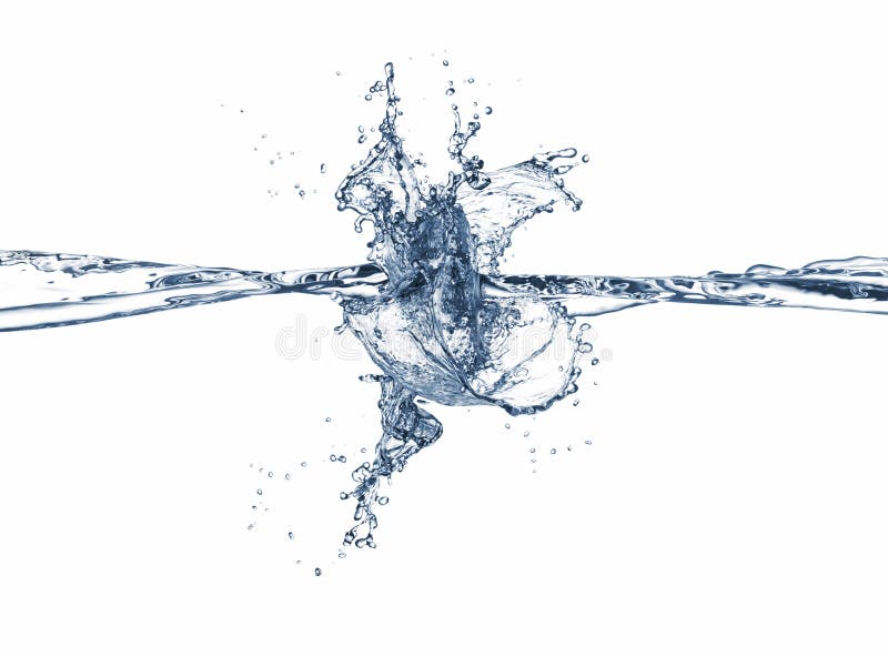 Water splash stock photo. Image of power, wave, white - 45295540