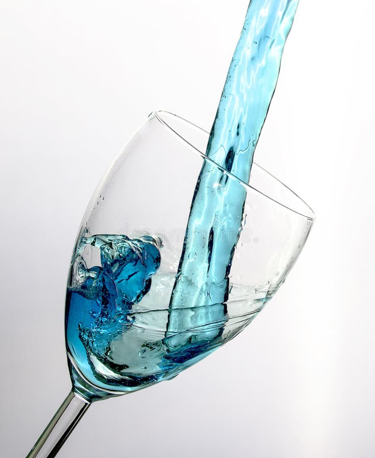 Water splash in glass III stock image. Image of liquid - 35880221