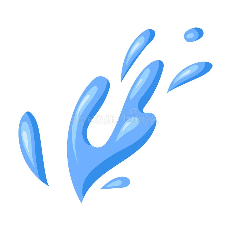 Water Splat Cartoon Stock Illustrations – 800 Water Splat Cartoon Stock ...