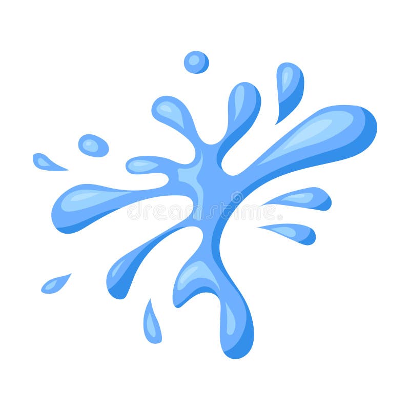 Water Splat Cartoon Stock Illustrations – 800 Water Splat Cartoon Stock ...
