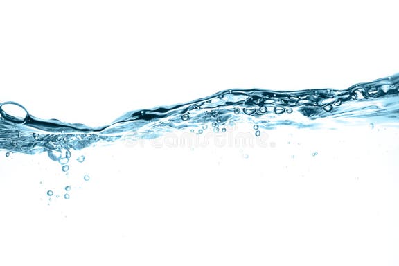 Water Splash and Water Bubbles Stock Image - Image of freshness, close ...