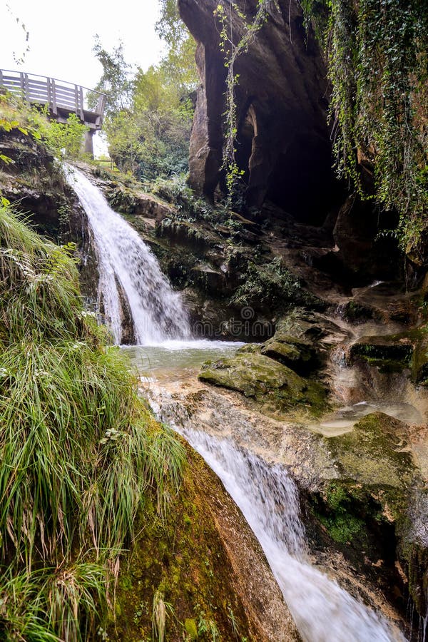 Water Splash Waterfall stock photo. Image of flow, waterfall - 142131178