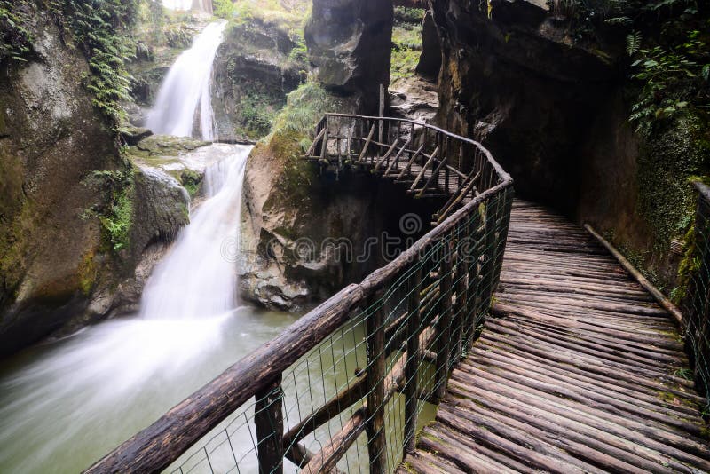 Water Splash Waterfall stock image. Image of river, fall - 163350125