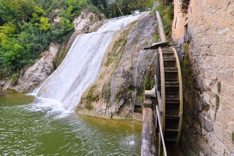 Water Splash Waterfall stock image. Image of fresh, island - 169125633