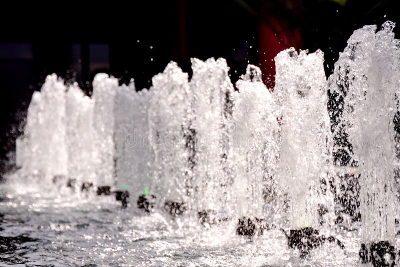 Water Splash Waterfall stock image. Image of tenerife - 261556819