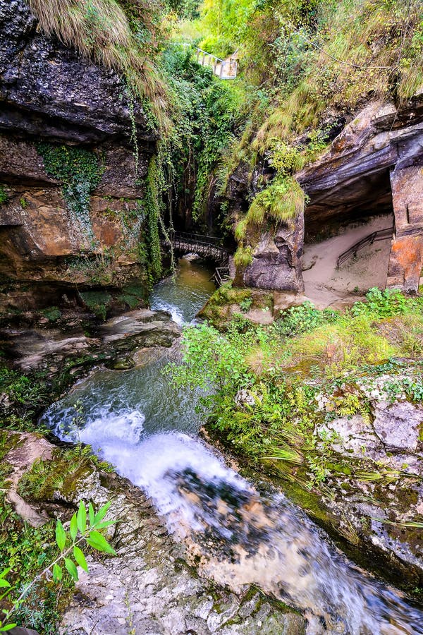 Water Splash Waterfall stock photo. Image of tenerife - 309772578