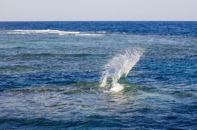 Water splash stock image. Image of landscape, spike, marine - 70148861