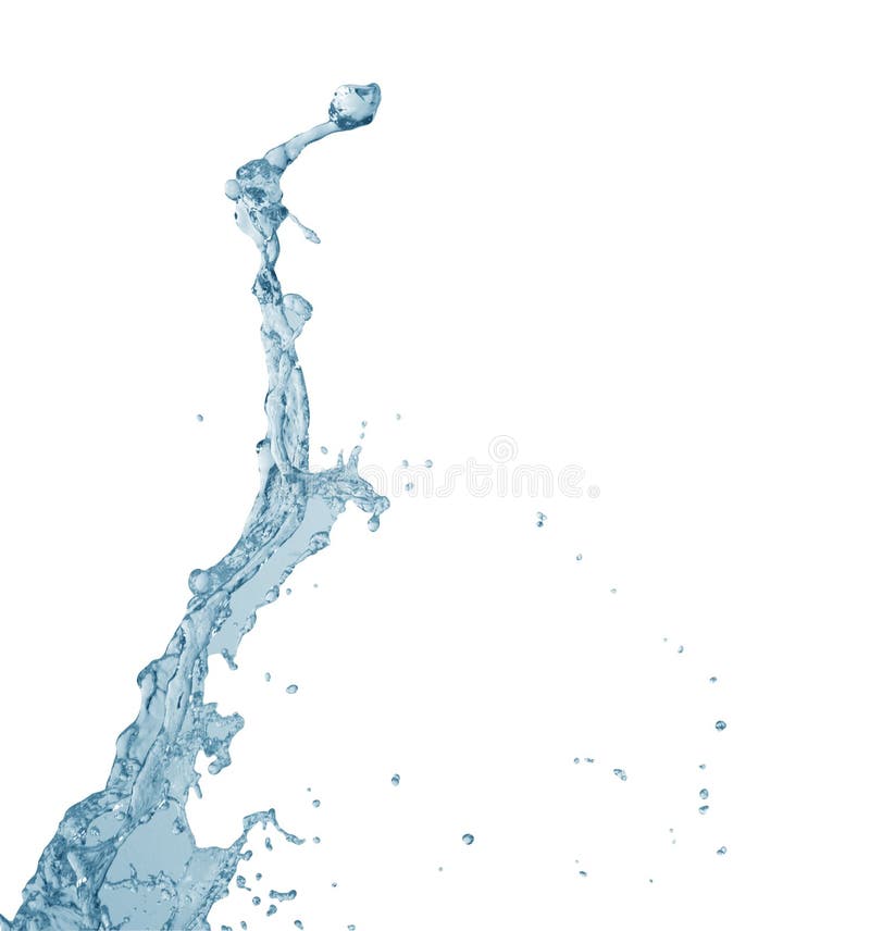Water Splash White Background Stock Photo - Image of abstract, energy ...