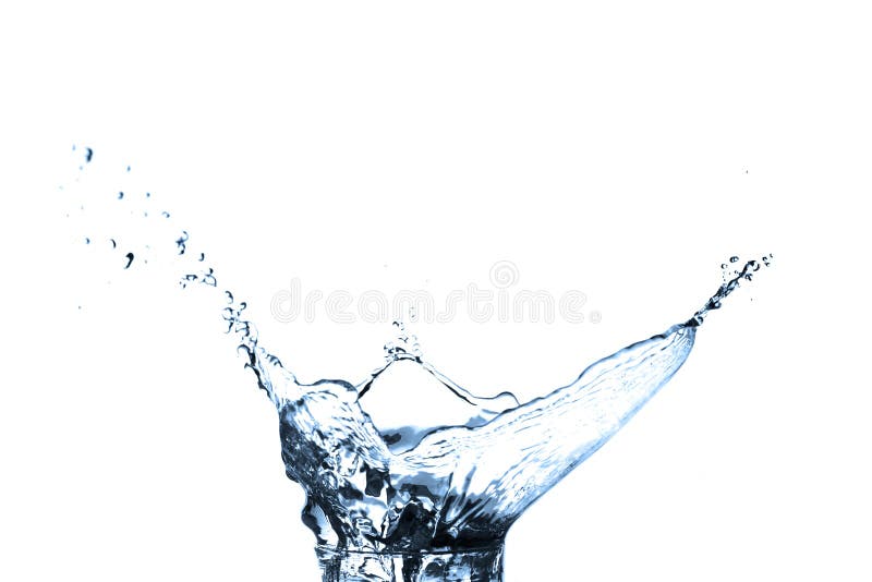 Water splash on white stock photo. Image of white, ripple - 219392592