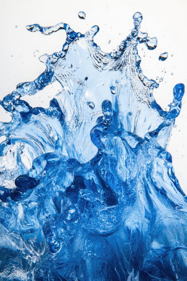 Water Splash White Surface stock photo. Image of design - 382019122