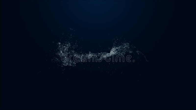 Water Splashes with Green Screen Background Stock Video - Video of ...