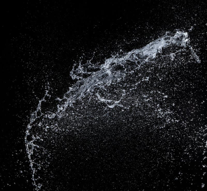 Spraying Water in Spray Bottle Stock Image - Image of drop, liquid ...