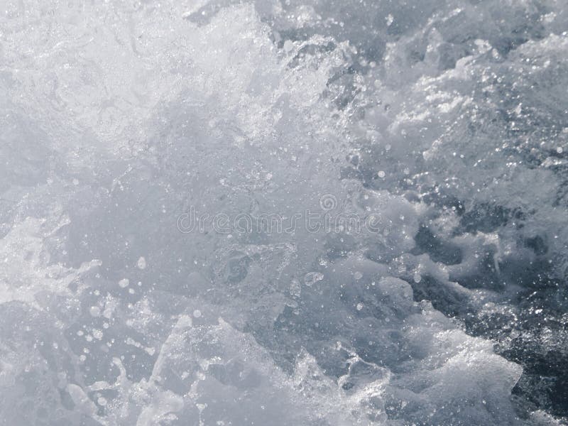 Water Splashes and Small Drops Detail Stock Photo - Image of light ...