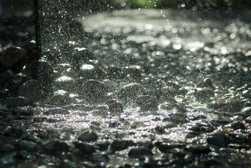 Water Splashes stock image. Image of ripple, flow, dark - 45340003