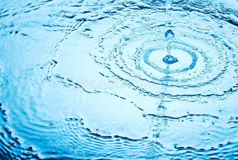 Splashing blue water stock image. Image of water, details - 15689051