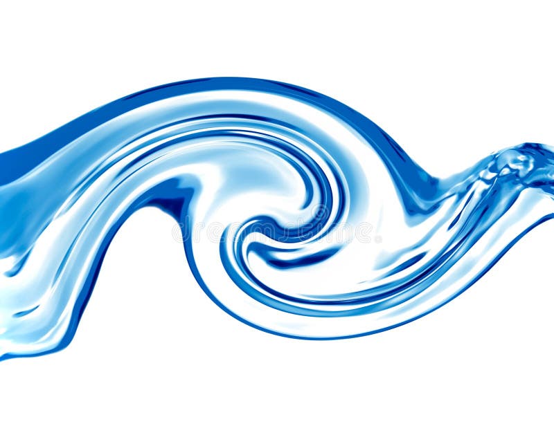 Fish shaped water splash stock illustration. Illustration of droplets ...