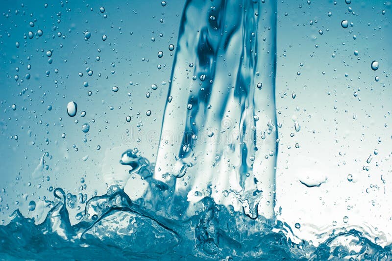 Water with splashing stock photo. Image of turquoise, water - 7363758