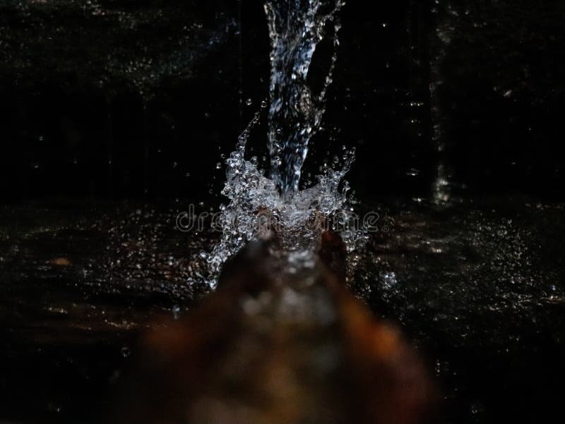 Water splashing around stock illustration. Illustration of night ...