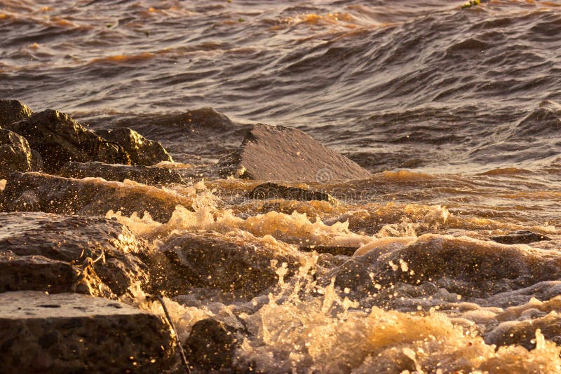 Water splashing stock image. Image of ocean, rocks, splash - 51904221