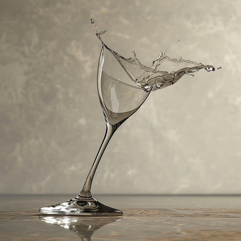 Water Splashing Tilted Wine Glass Stock Photos - Free & Royalty-Free ...