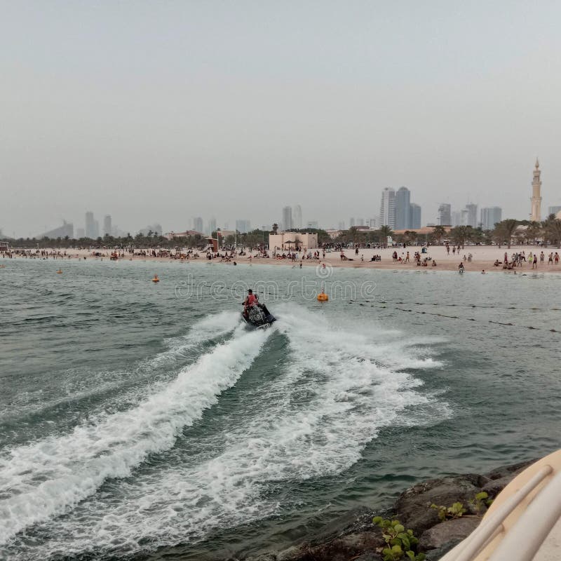 Water sports Dubai UAE editorial stock image. Image of vehicle - 196482744