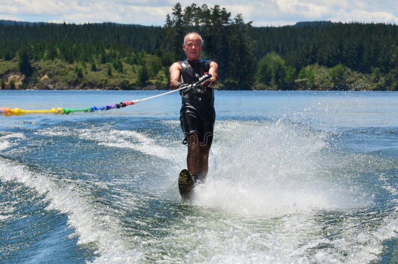 Water Sports - Water Skiing Stock Image - Image of enjoyment, enjoy ...
