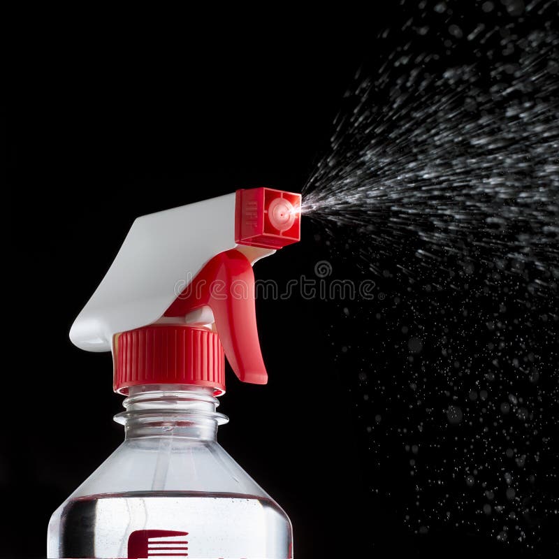 Water spray stock image. Image of plastic, contrast, spray - 16049947