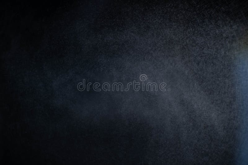 Water Spray Dust on Dark Background. Spraying Mist Effect Isolated on ...