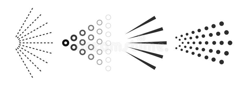 Water Spray Icon, Air Mist Symbol Stock Illustration - Illustration of ...