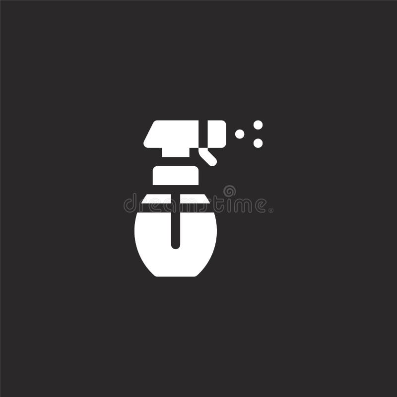 Water Spray Icon. Filled Water Spray Icon for Website Design and Mobile ...