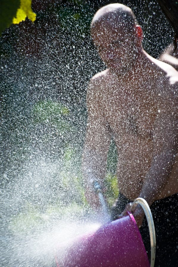 Water spray stock image. Image of garden, spray, water - 37419753