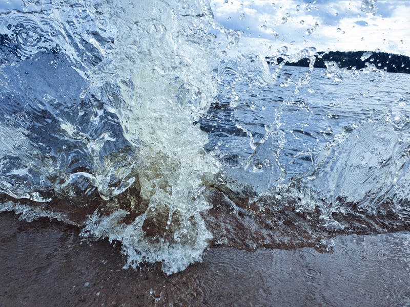 Water spray 11 stock photo. Image of sand, wave, water - 253617834