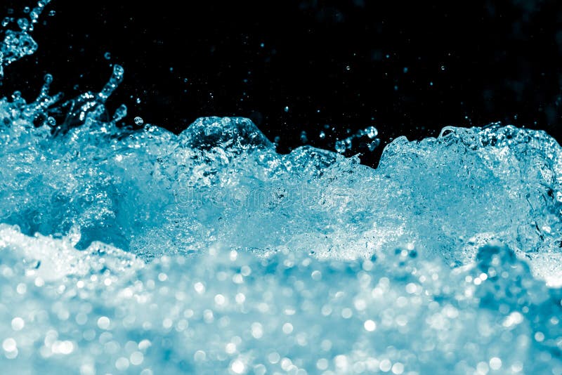 Water spray from the waves stock image. Image of pouring - 100858249