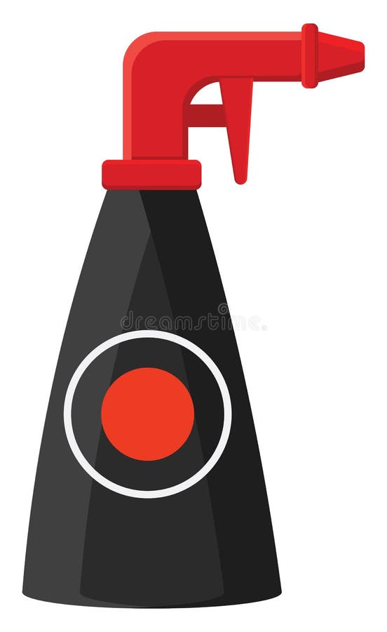 Water sprayer, icon stock vector. Illustration of black - 261379845