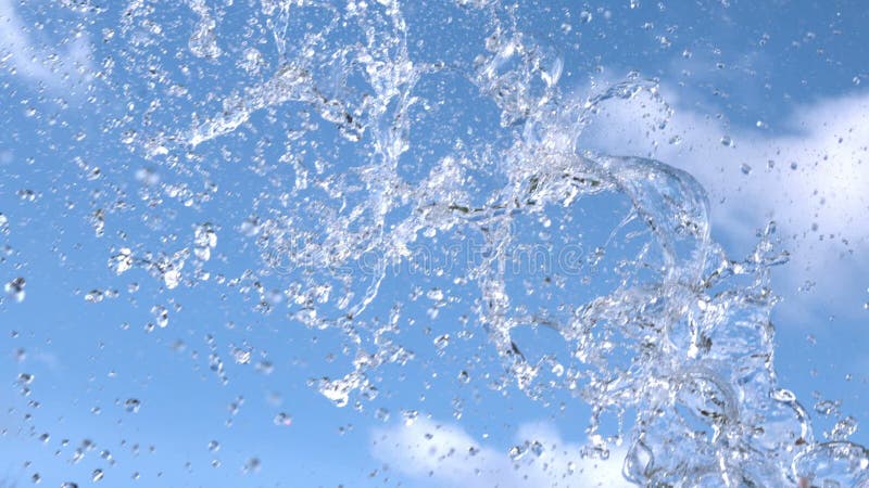 Water Spraying Out from Pipes. Stock Video - Video of flower, fruit ...