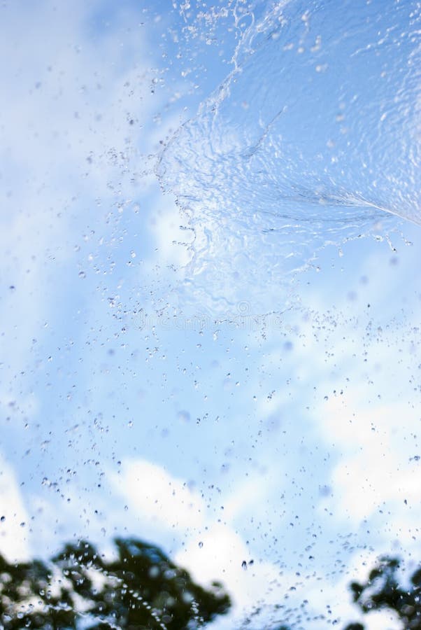 Water Spraying stock photo. Image of droplets, sprinkler - 51136684