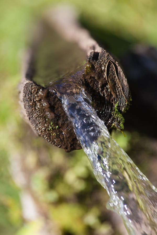 Water in spring 2 stock photo. Image of natural, pipe - 31504014