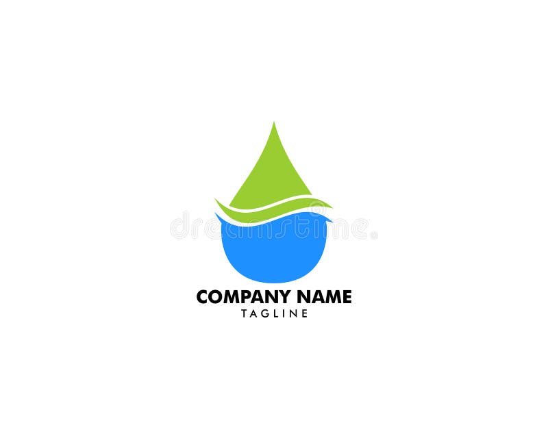 Water Spring Logo Vector Template Design Stock Vector - Illustration of ...