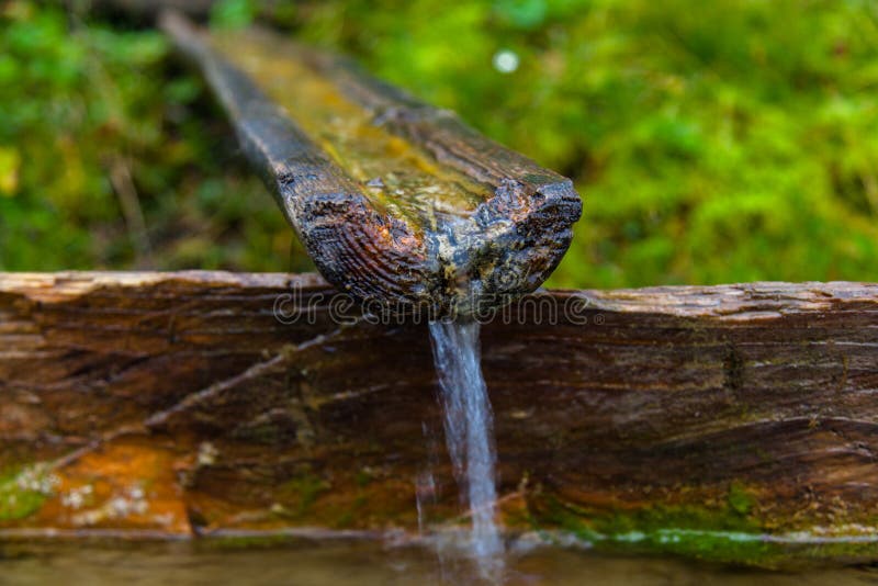 Water from a spring stock photo. Image of country, countryside - 125987356